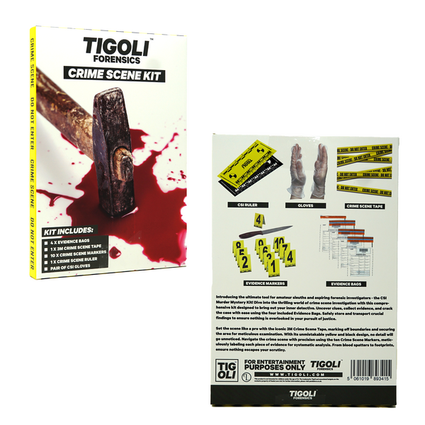 Crime Scene Murder Mystery Kit – Panda Loco