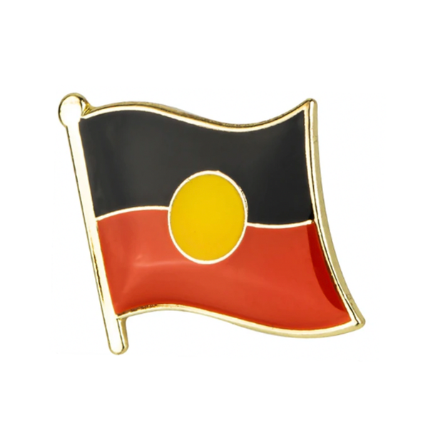 Aboriginal Australians Flag Pin Badge – Panda Loco