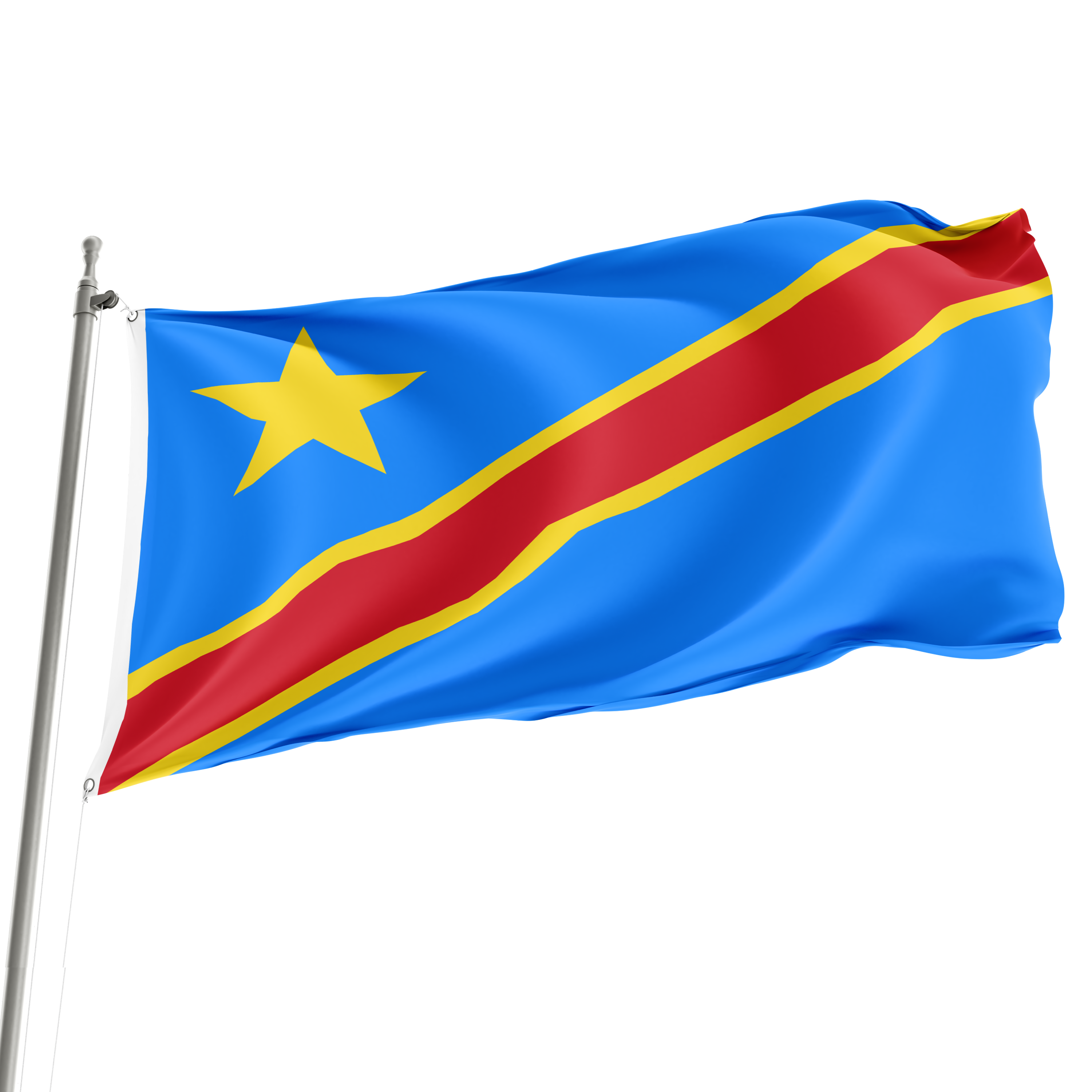 3' x 5' Democratic Republic Of The Congo Flag – Tigoli