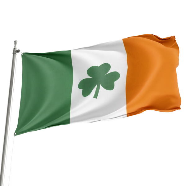 3' x 5' Ireland Clover Flag – Panda Loco