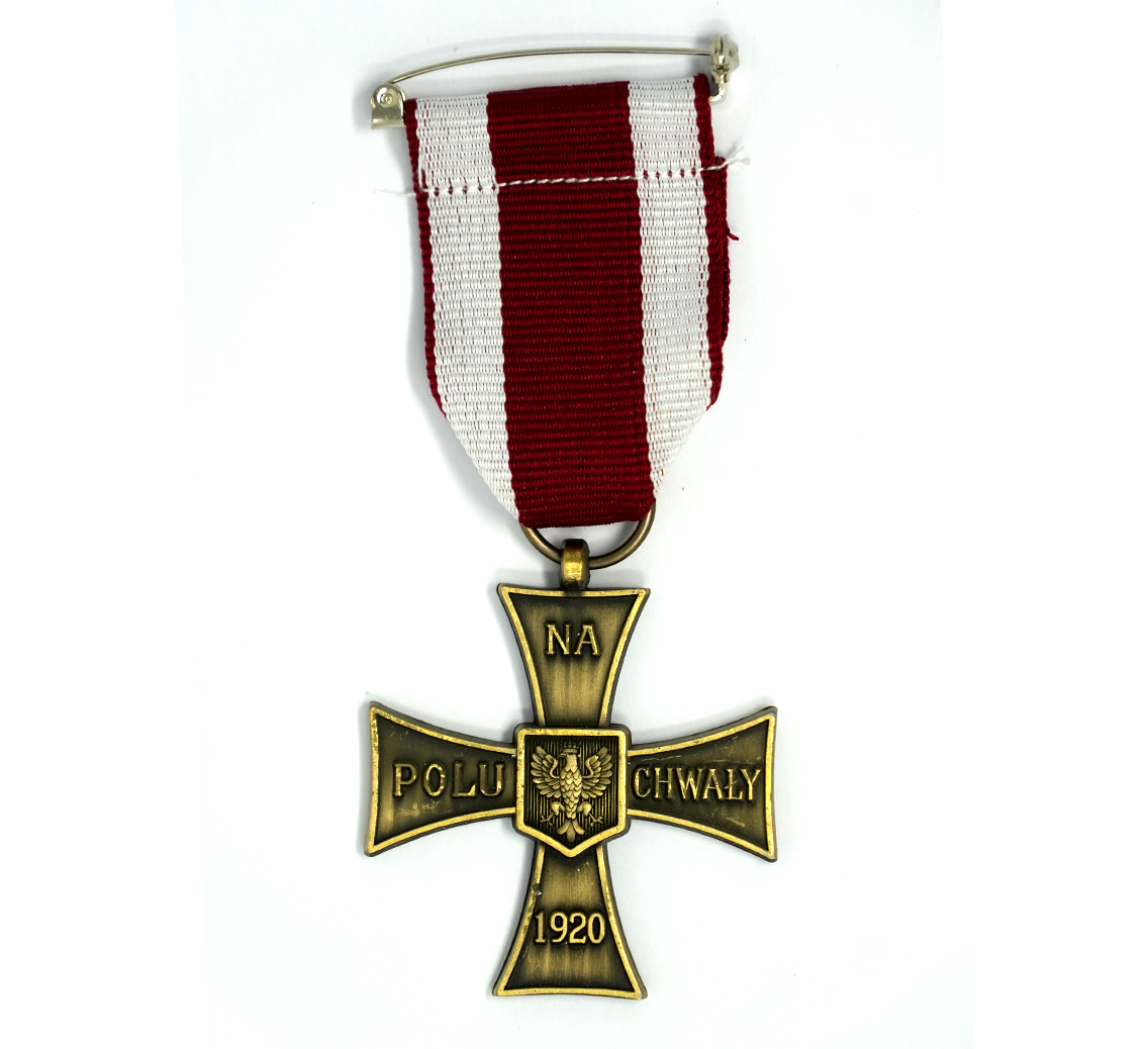 Polish Cross of Valor (Krzyż Walecznych) – 1920 - Film Prop Medal – Tigoli