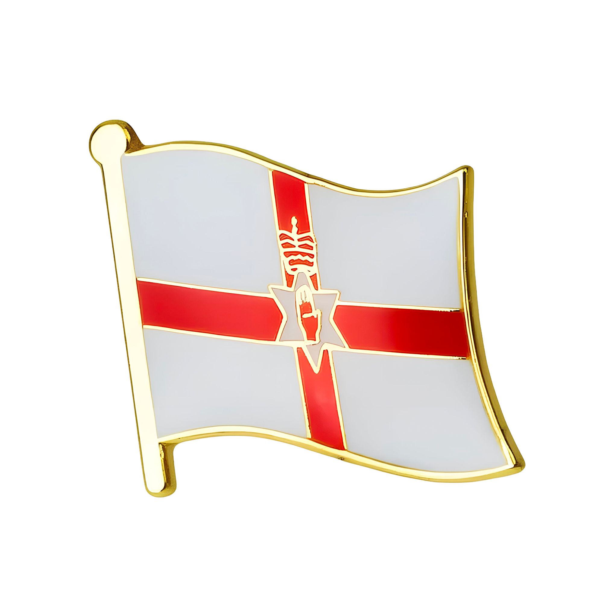 Northern Ireland Flag Pin Badge – Tigoli