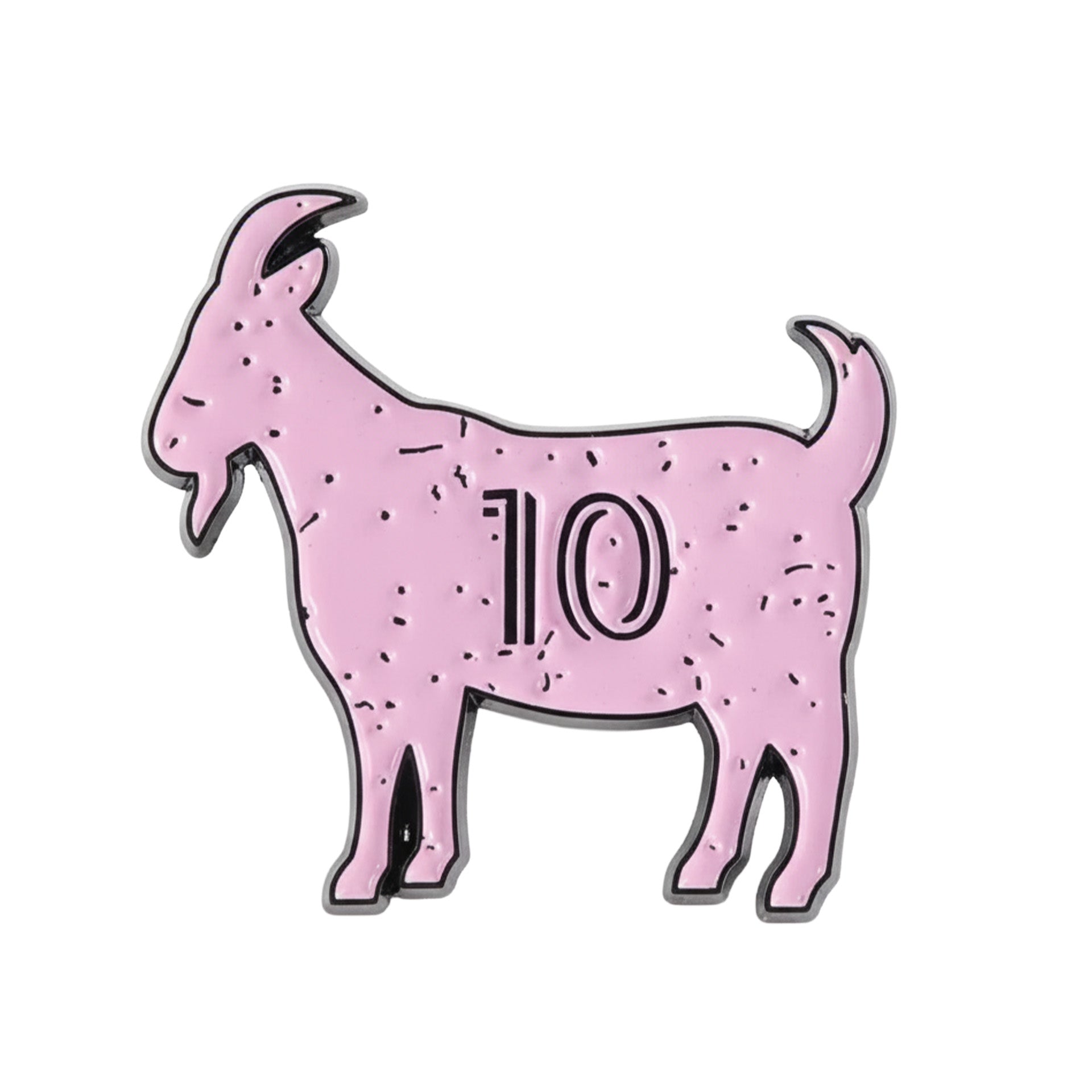The Goat Number 10 Pin Badge – Tigoli