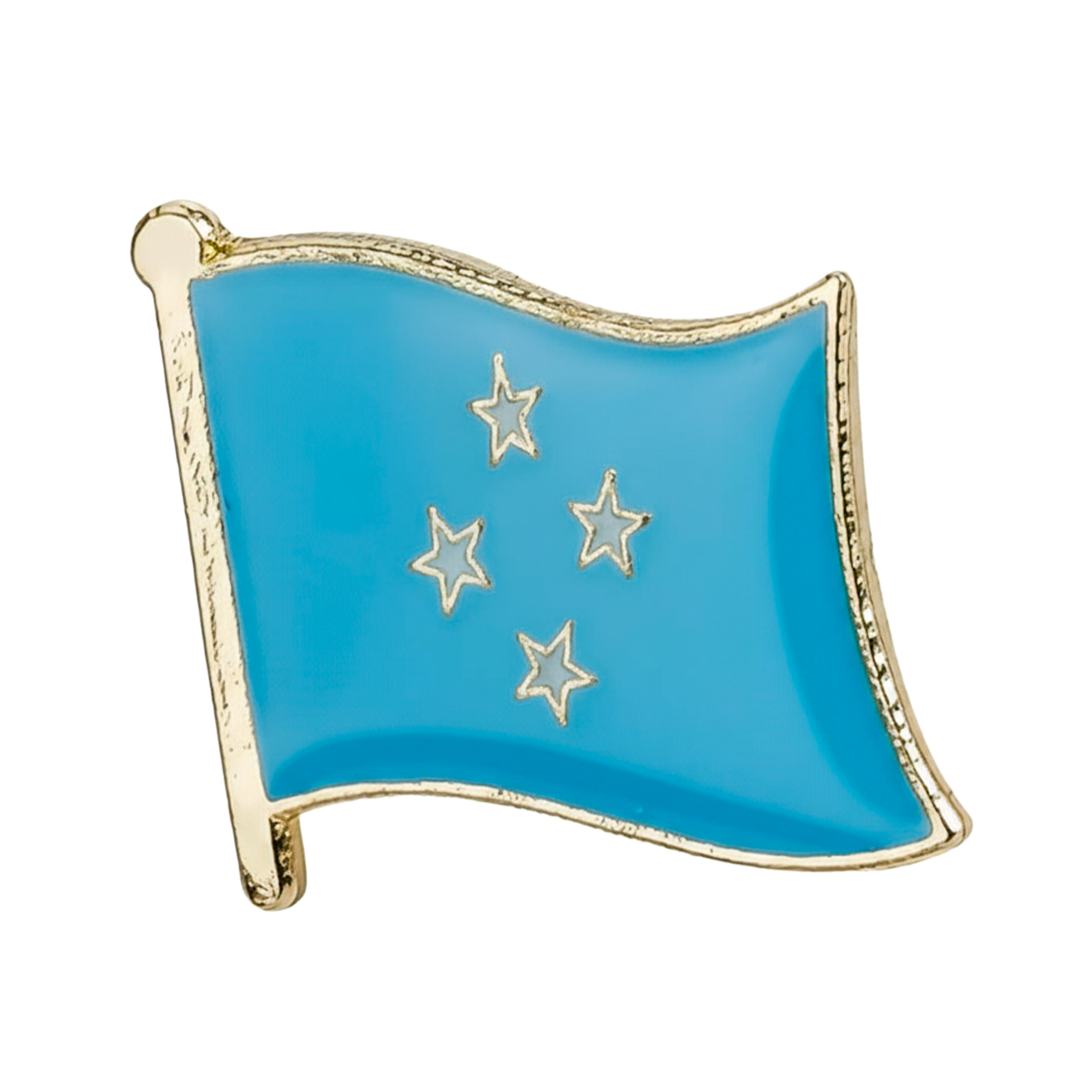 Micronesia Flag Pin Badge – Tigoli